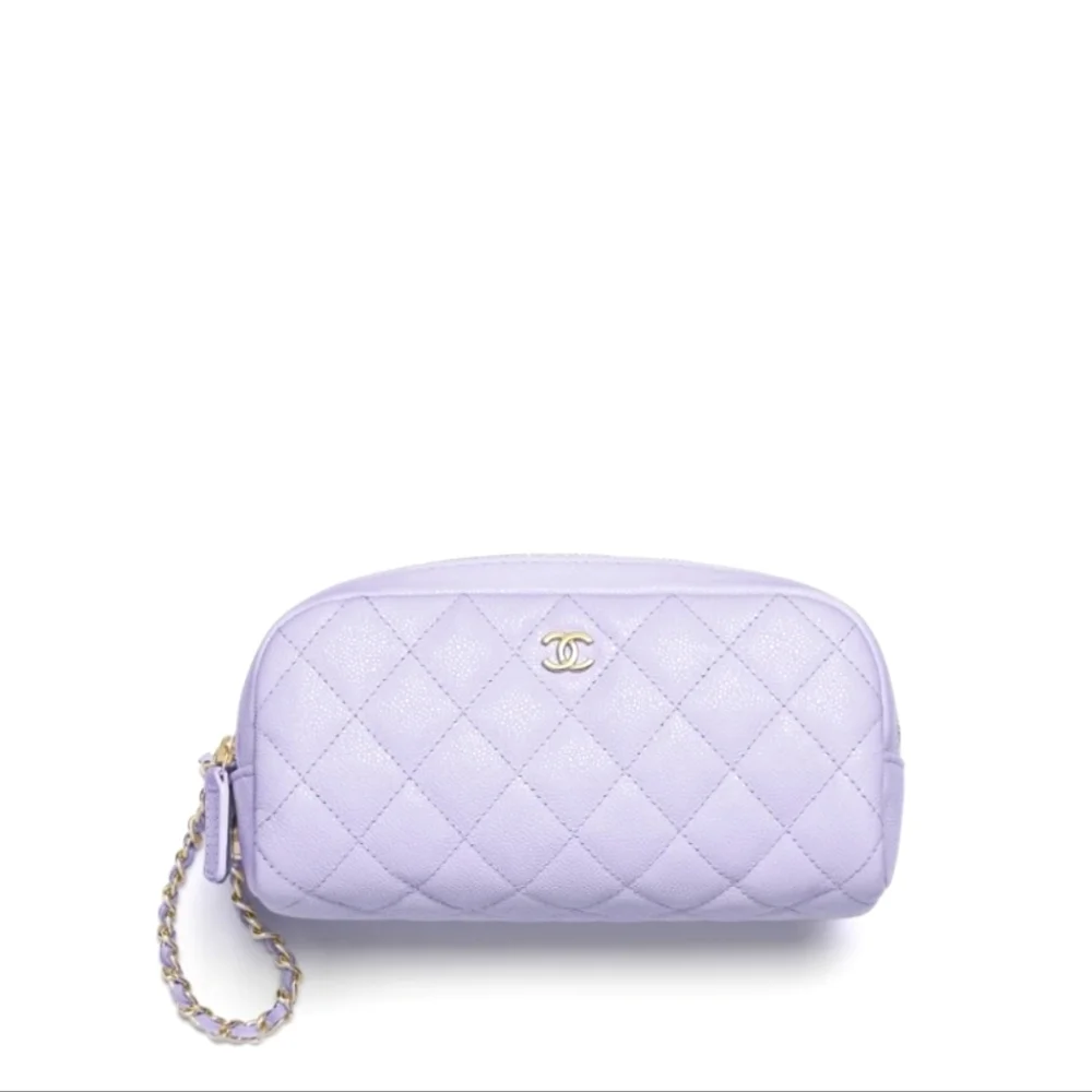 CHANEL | Bags | Chanel Lavender 225 Vanity On A Chain | Poshmark